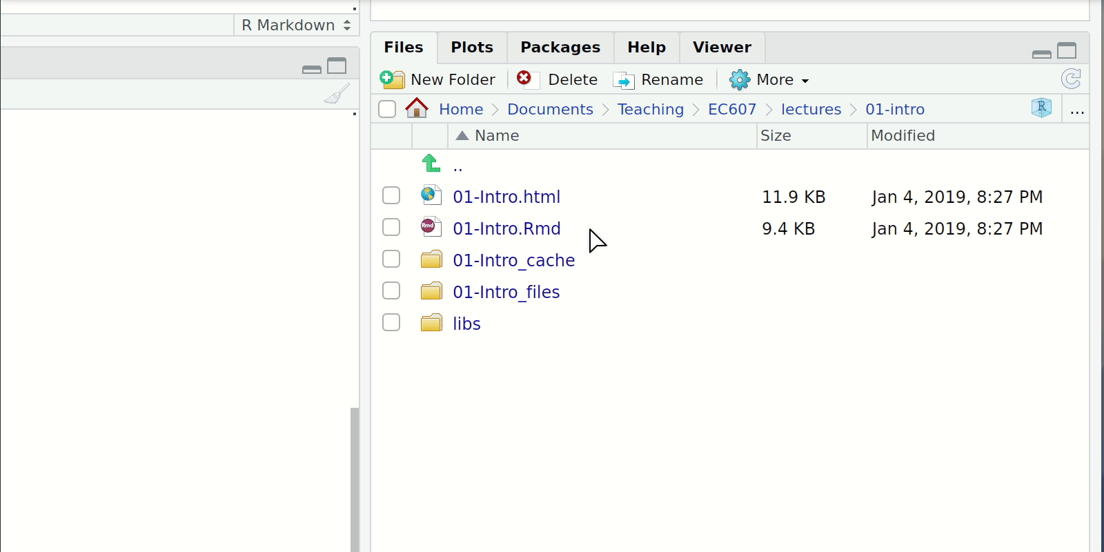 Research Data Services R Workshops at Georgia State University - Getting Started in R